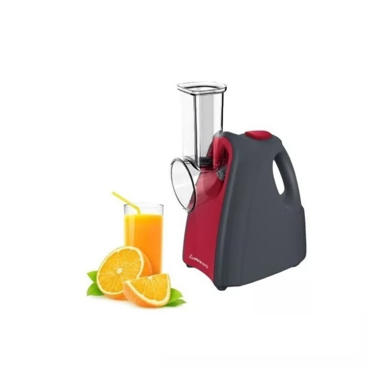 Rallador de alimentos ULTRACOMB GR-2600 150W cuchillas acero inoxidable rojo