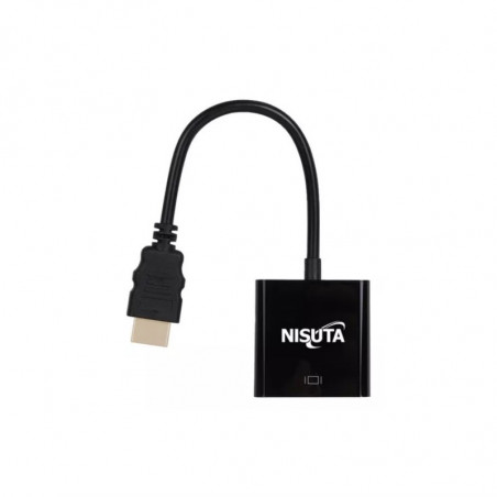 Conversor NISUTA NSCOHDVG6 HDMI a VGA+