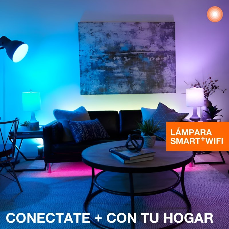 Lámpara led LEDVANCE SMART+WIFI 9w RGBW bulbo