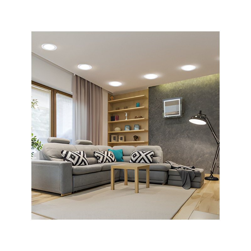 Embutido led MACROLED redondo 6W 540lm 4500k luz neutra