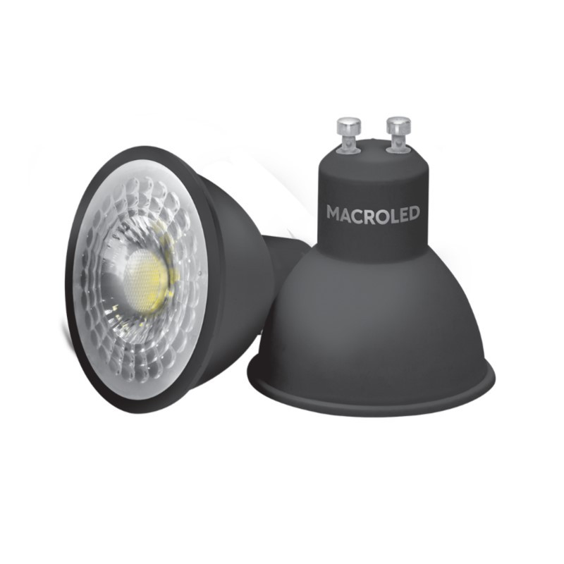 Lámpara led MACROLED dicroica 7w 595lm 2700°k 38º luz cálida