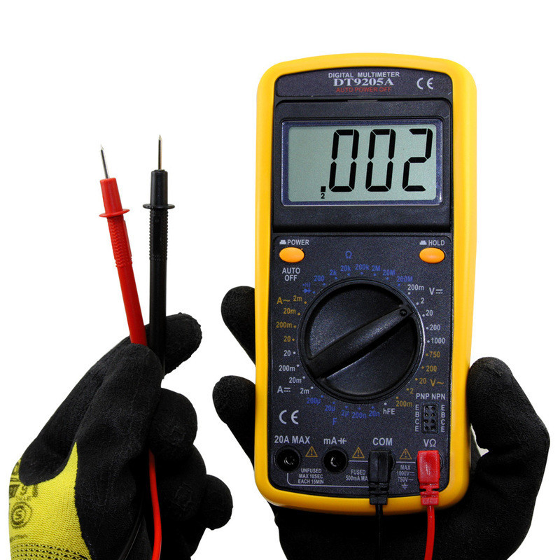 Tester multímetro digital GRALF DT9205A compacto