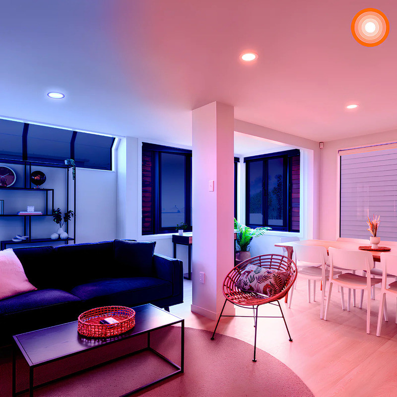 Lámpara led LEDVANCE VALUE CLASS PAR16 GU10 4.5W 350lm RGBW con control remoto