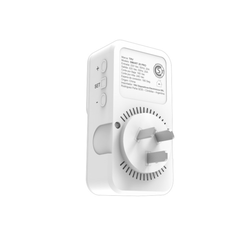 Protector de tensión TRV SMART 20 PRO 20A 3600W 220V