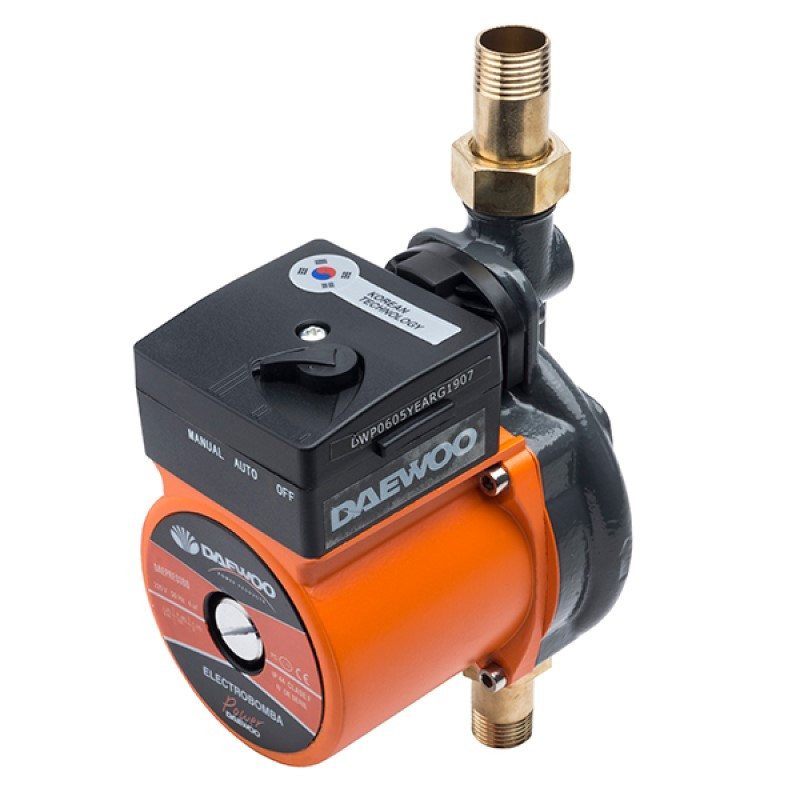 Electrobomba presurizadora DAEWOO 100W 9 metros 1500 L/h