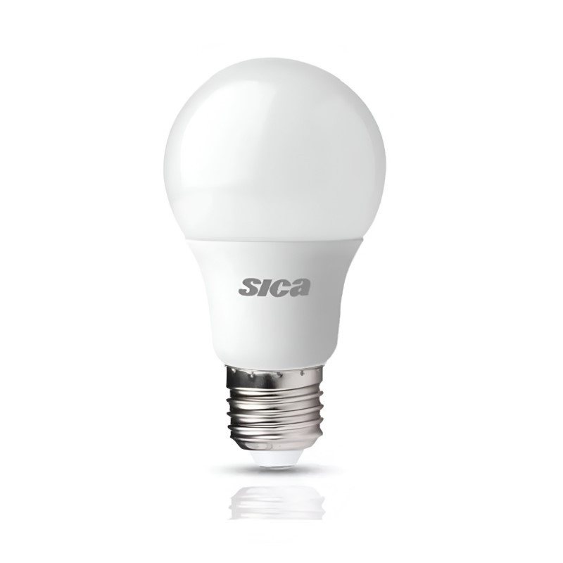 Lámpara led SICA bulbo E27 13W 6400K luz fría