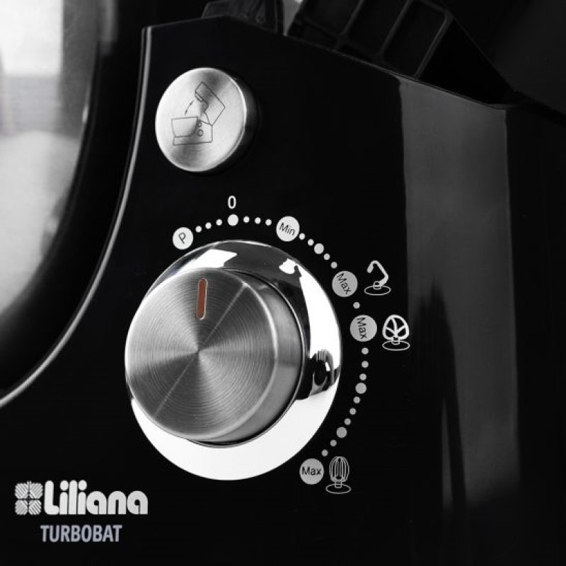 Batidora planetaria LILIANA TURBOBAT 800W 4,5 litros bowl acero ...