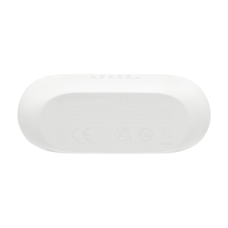 Auriculares bluetooth JBL WAVE BUDS 2 IP54 Blanco
