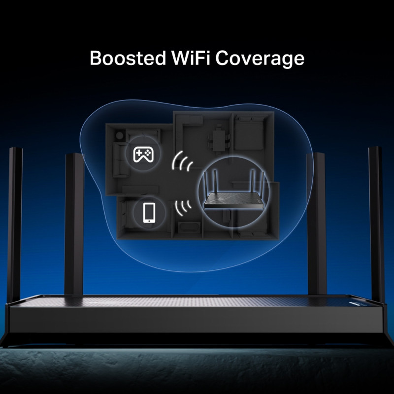 Router Wi-Fi 7 TP-LINK ARCHER BE230 BE3000 Alta Velocidad MU-MIMO 4 Puertos