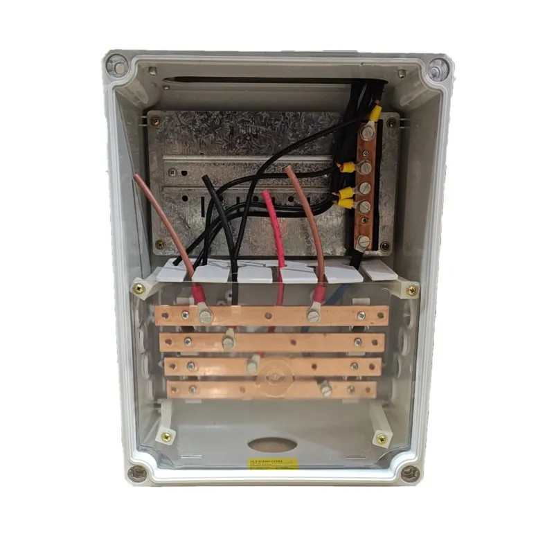 Gabinete GENROD columna 4 medidores trifásico pvc