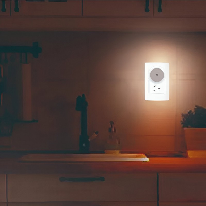 Luz de noche automática led TBCin con sensor de luz ambiental 1W 220V