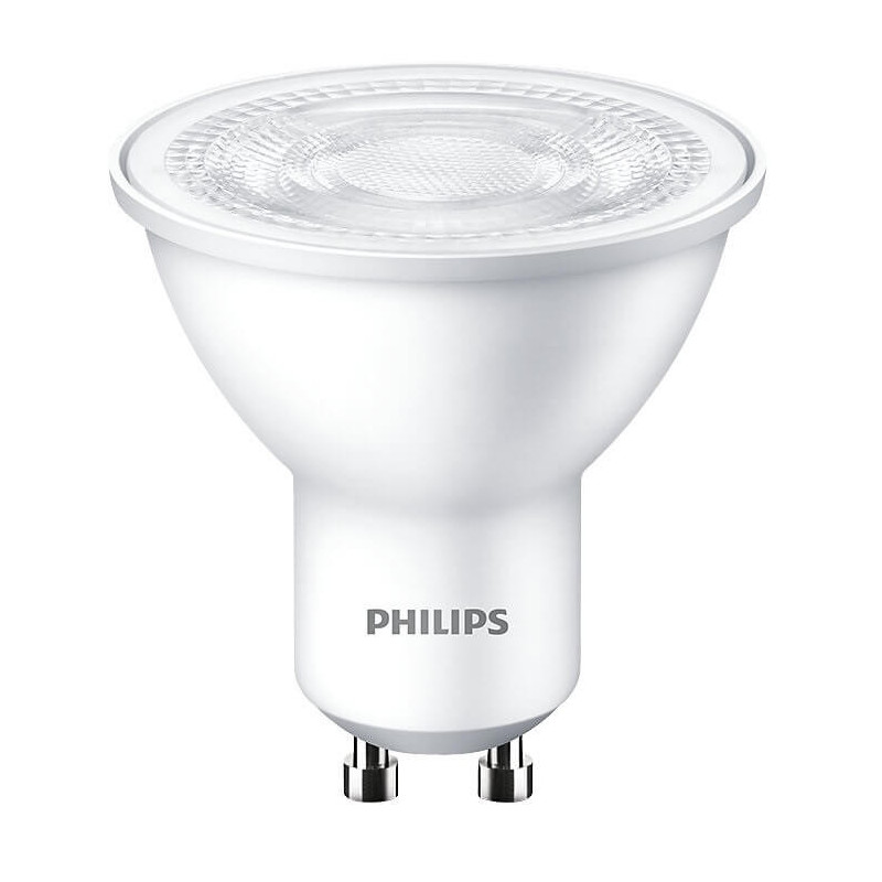 Lámpara dicroica PHILIPS led spot gu10 de 4.7w luz cálida