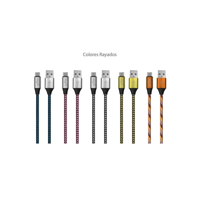 Cable Micro USB NISUTA NSCATEMI 1 metro varios colores