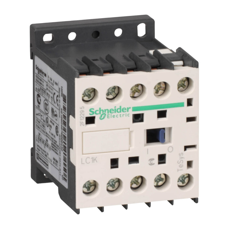 Mini contactor SCHNEIDER tesys tripolar 9a 480v 1na bobina